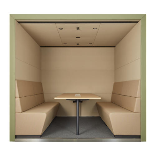 天井付きセミオープンタイプの可動式ブース「WORKPOD HUDDLE」を新発売｜ニュース｜ニュースルーム｜コクヨ